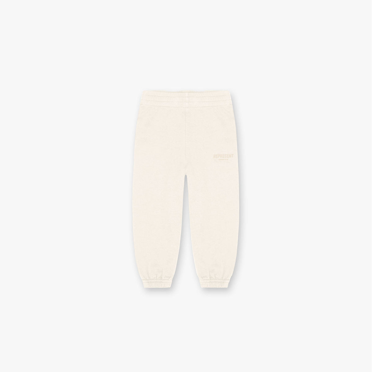 Represent Mini Owners Club Sweatpants - Buttercream | REPRESENT