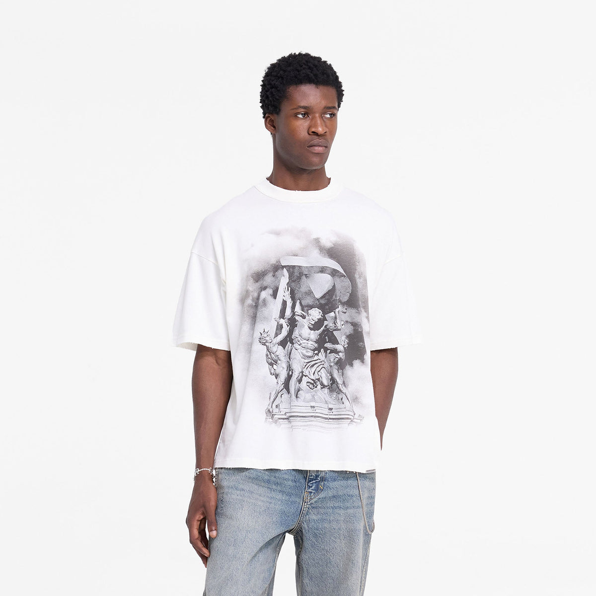 Atlas T-Shirt | Flat White | REPRESENT