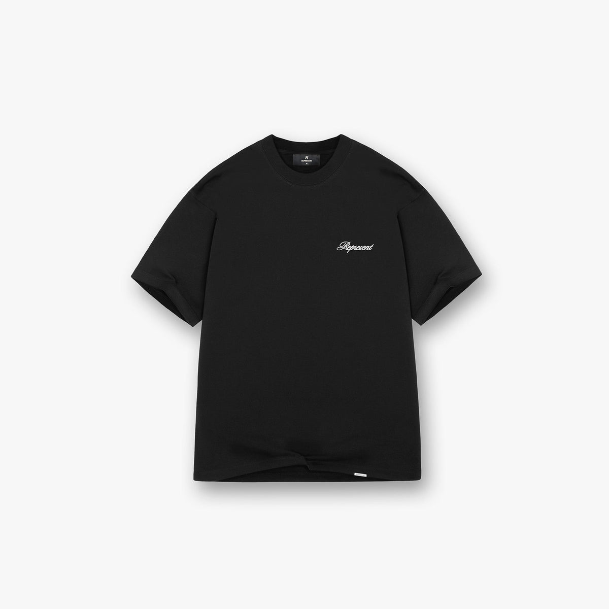 Script Logo T-Shirt | Black | REPRESENT