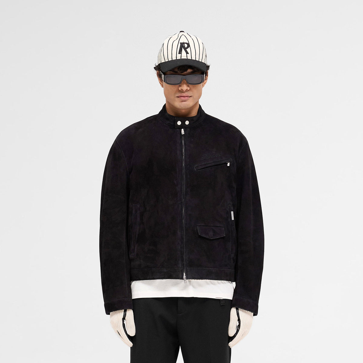 Overdrive Suede Jacket | Jet Black | REPRESENT